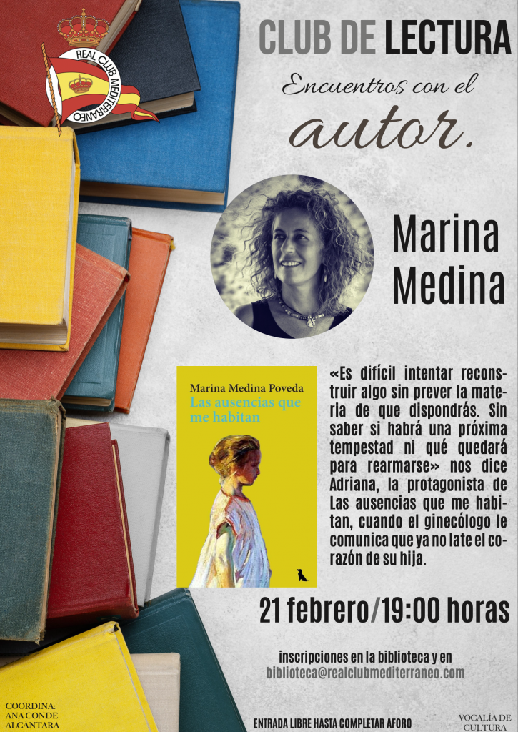 Nuevo encuentro con la autora: “Las ausencias que me habitan” de Marina ...